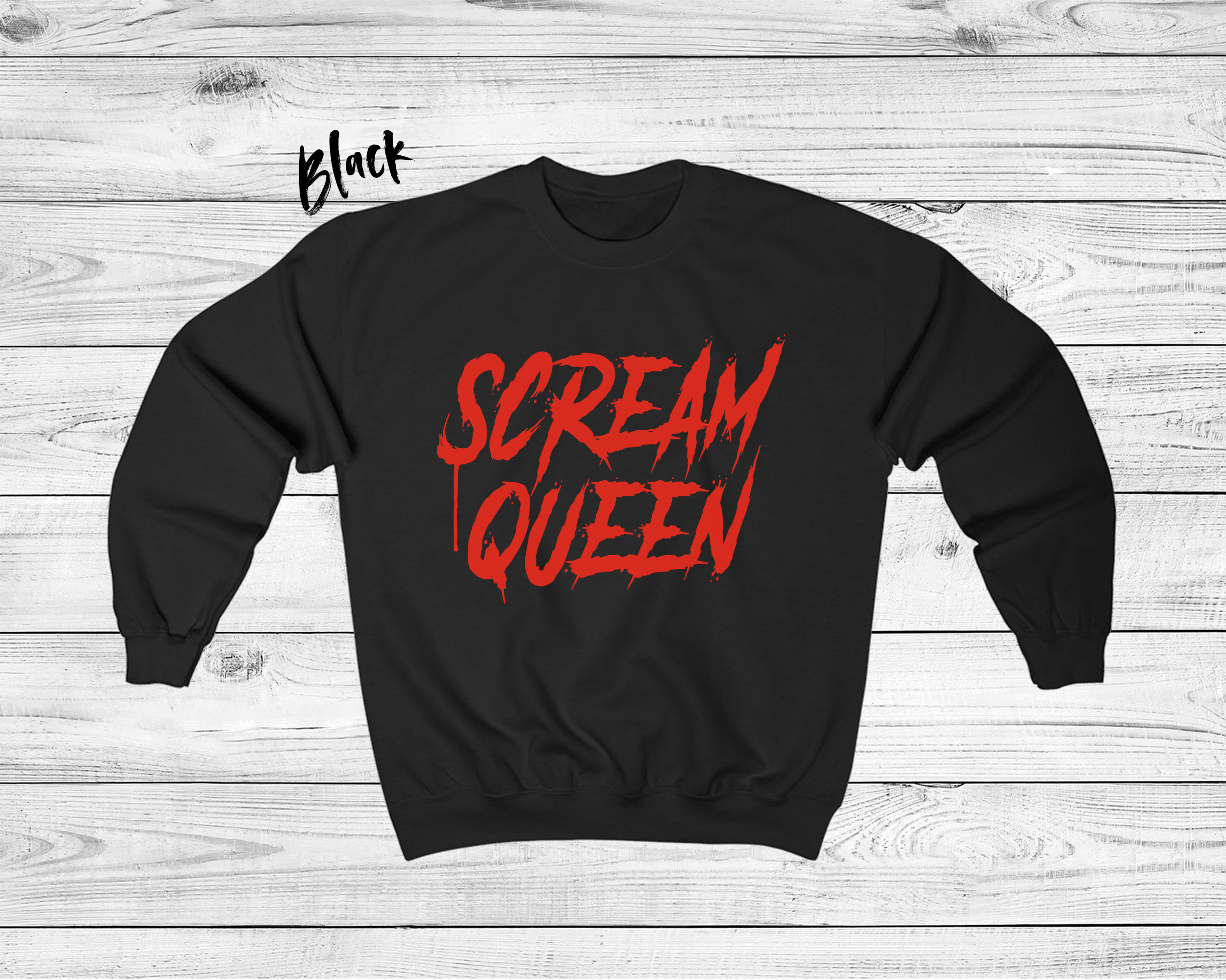 Horror Movie Gift Scream Queen Sweater | Scream Queens Shirt | Scream ...