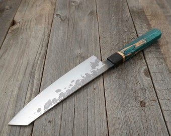 Custom Made Hand Forged Japanese Chef Knife Kiritsuke Gyuto Sushi ...