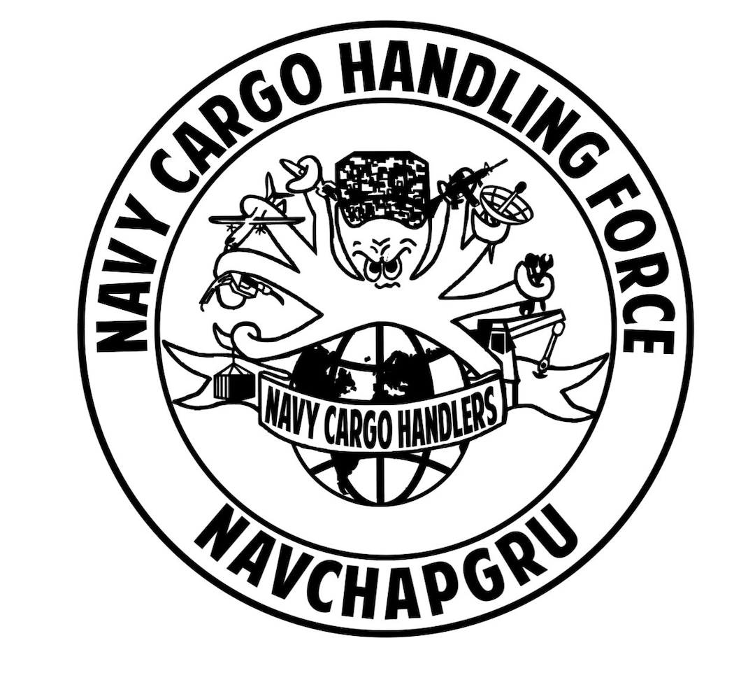 Us Navy Cargo Handlers NAVCHAP Seabees NMCB Port Control Expeditionary ...