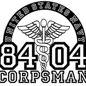 Navy Corpsman Decal Sticker - Etsy