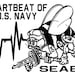 SEABEES Heartbeat of the US Navy Unique Logo 2 Sizes Available - Etsy