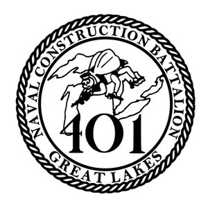 CBU 401 402 403 404 US Navy Seabees Battalions Vinyl Decals Various ...