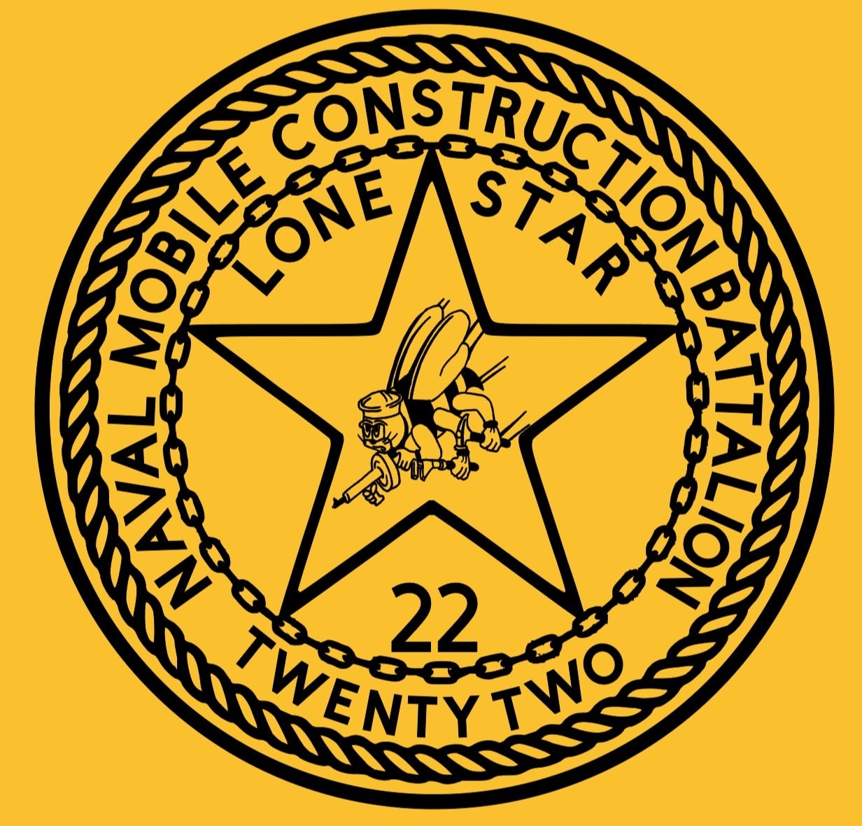 US Navy Seabees Vinyl Decal Options for NMCB 22, 23, 24 - Choice of ...