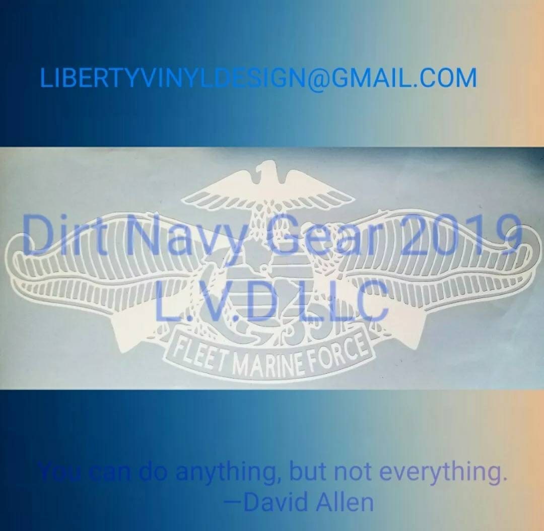 FMF Fleet Marine Force Car or Truck Decal - Etsy