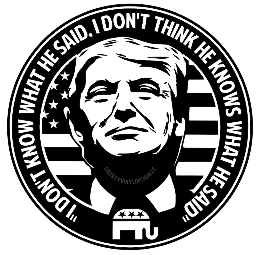 Funny Presidential Debate Political Humor Decal - Etsy