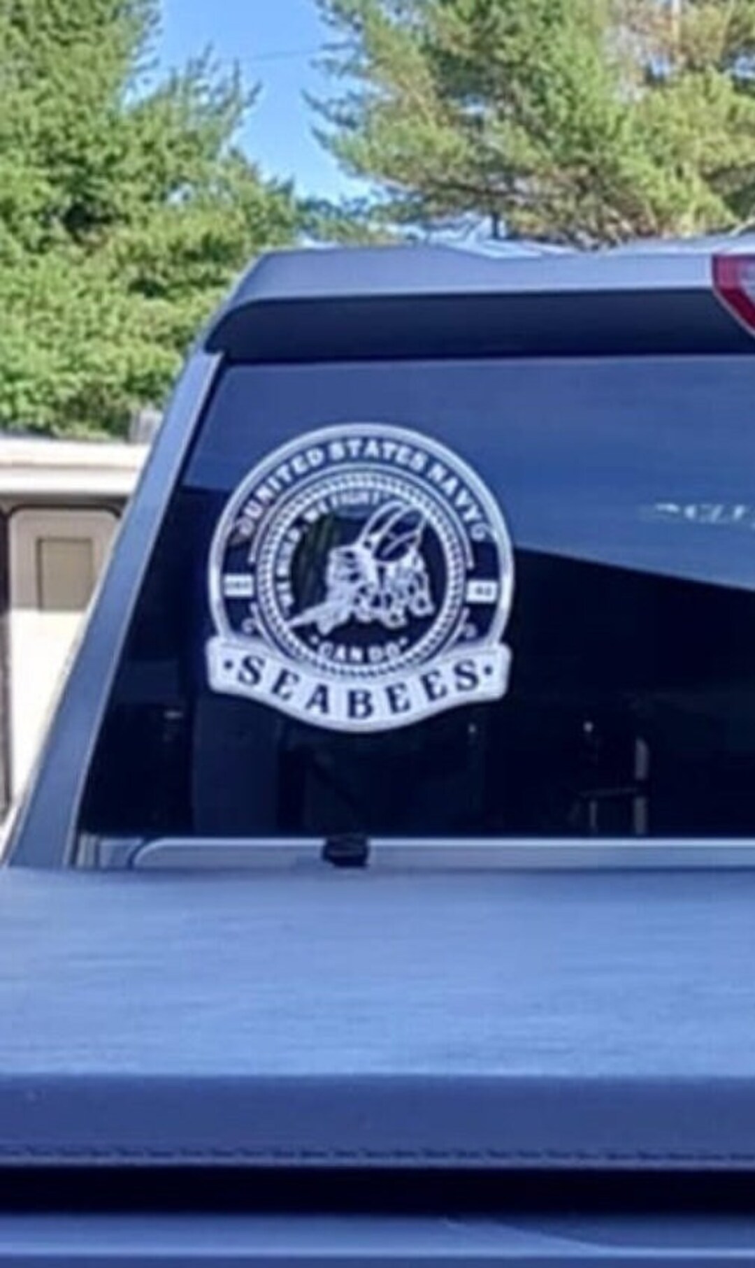 Vintage Custom Seabee Design by Liberty Vinyl Design LLC Decal - Etsy