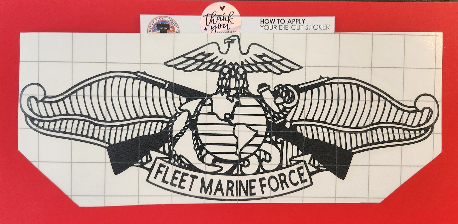 FMF Fleet Marine Force Car or Truck Decal - Etsy