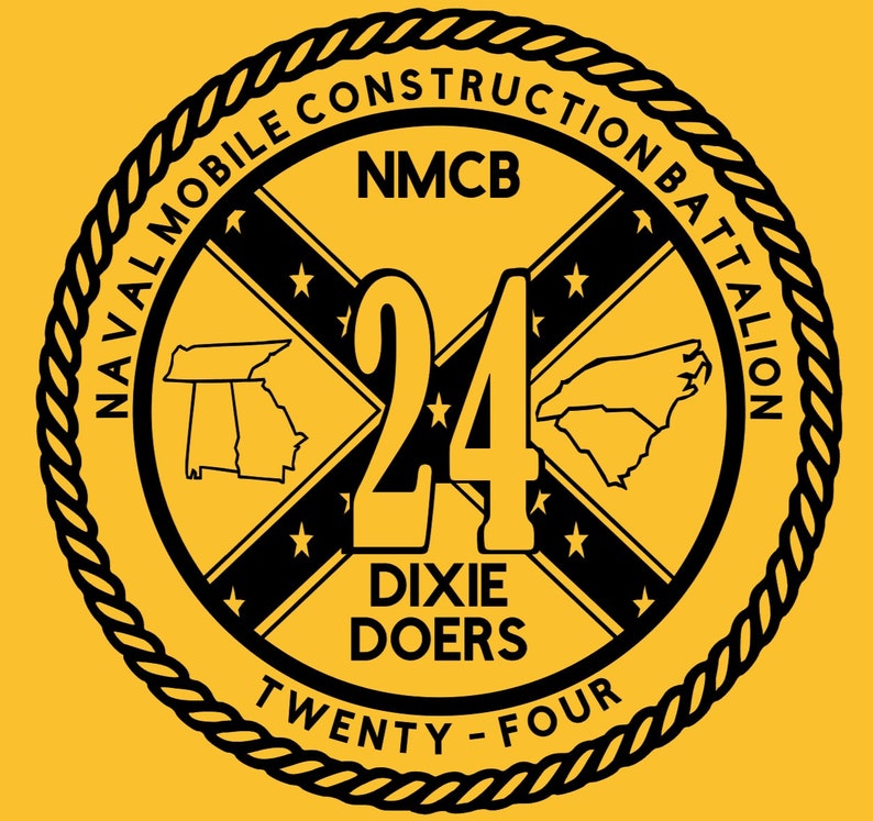 US Navy Seabees Vinyl Decal Options for NMCB 22, 23, 24 - Choice of ...