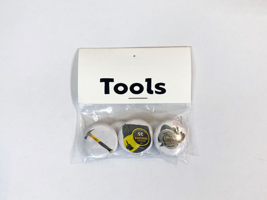 Tools Button Set - Etsy