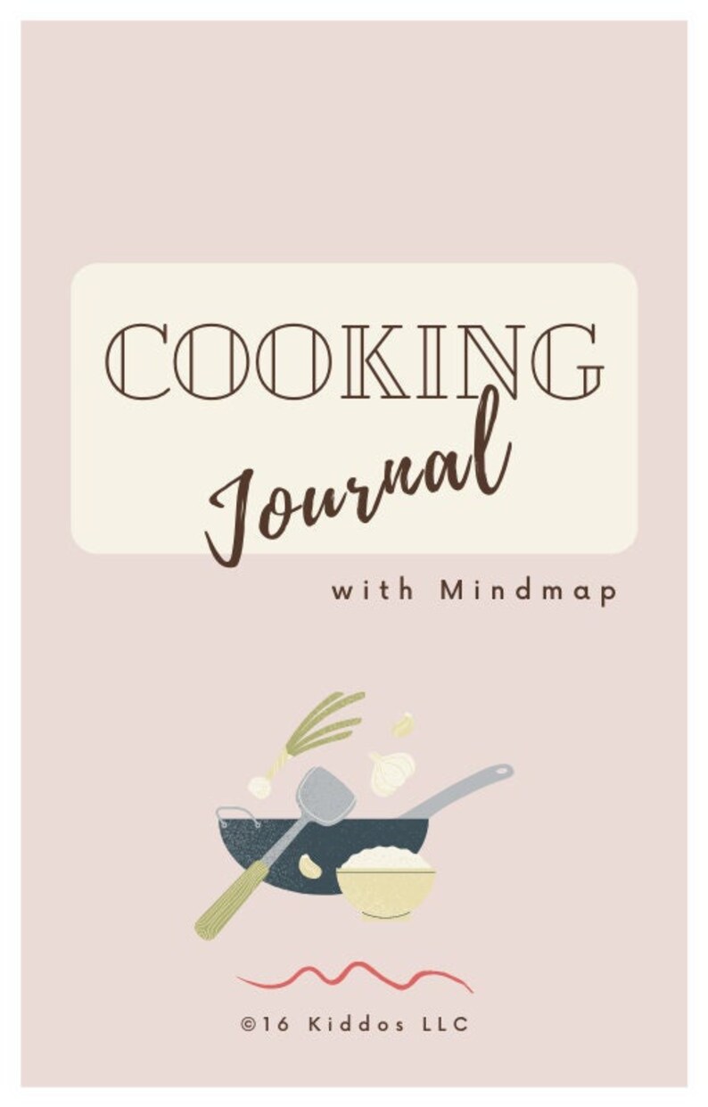 Cooking Journal Printable - Recipe Journal Printable - Printable Recipe ...