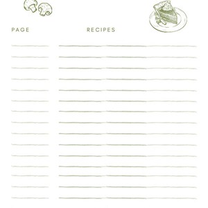 Cooking Journal Printable - Recipe Journal Printable - Printable Recipe ...