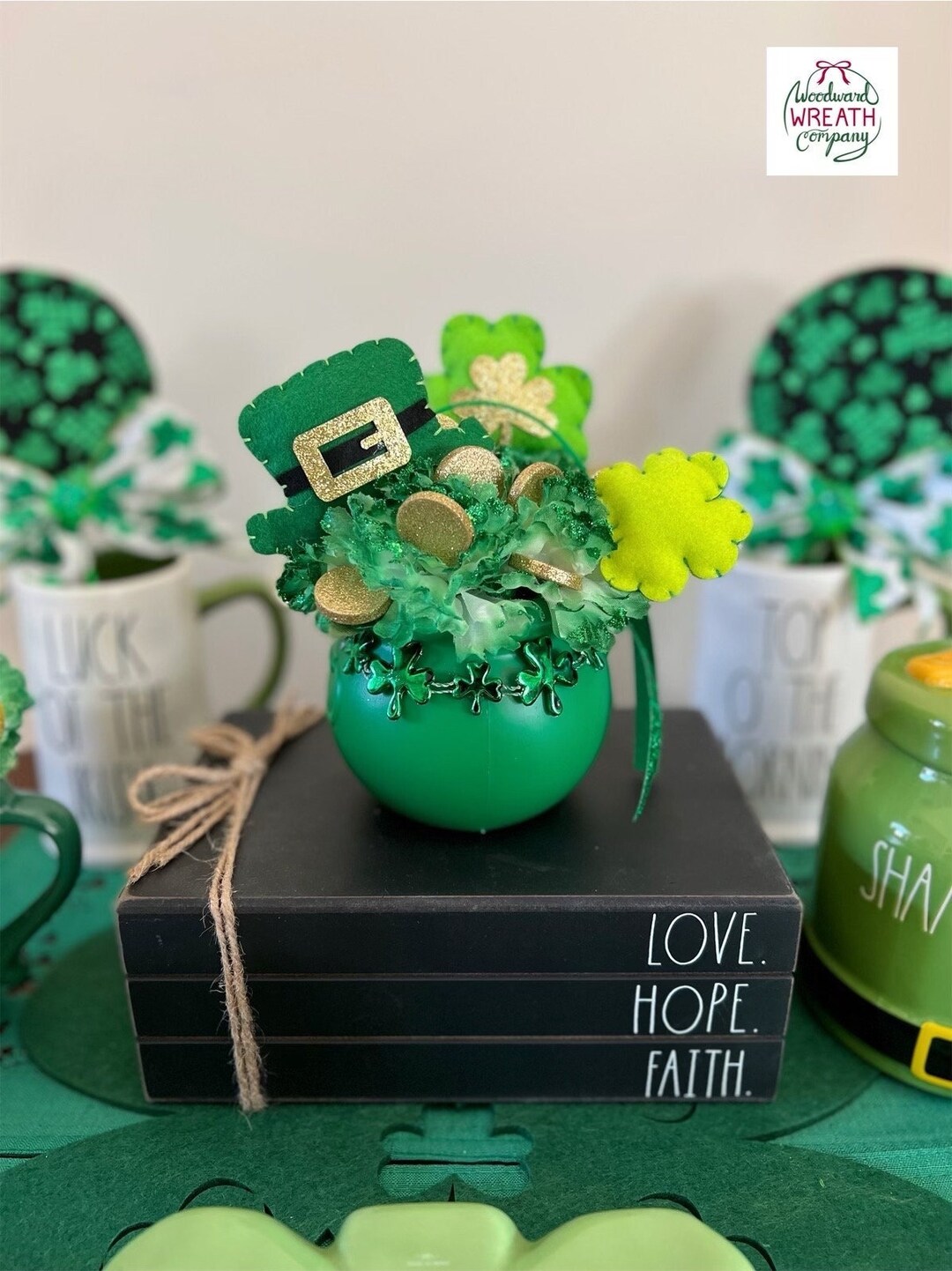 Pot of Gold St. Patrick's Day Pot of Gold Irish Shamrock - Etsy