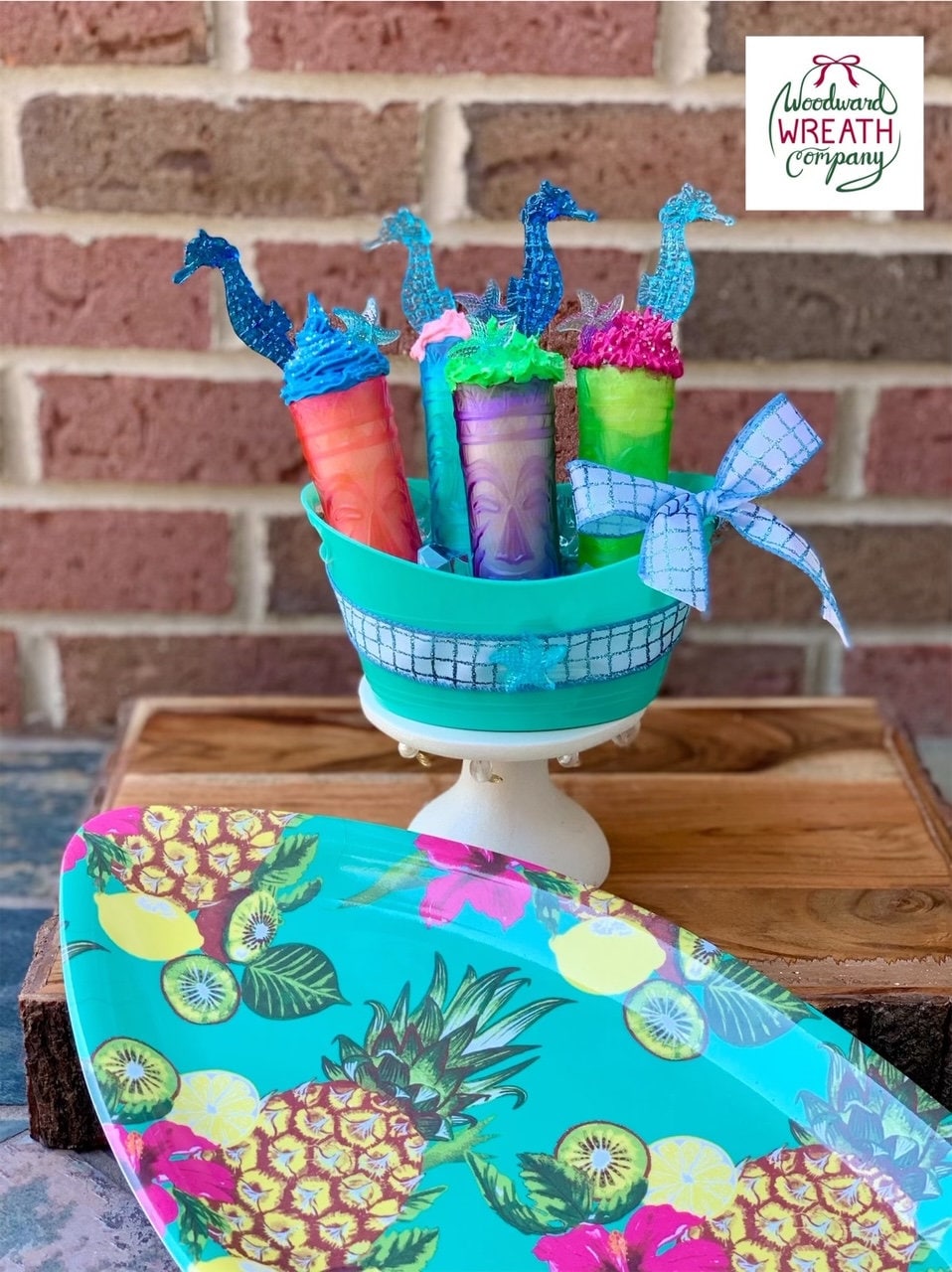 Mini Tiki Drink Bucket Mini Tiki Drinks Seahorse Drinks | Etsy