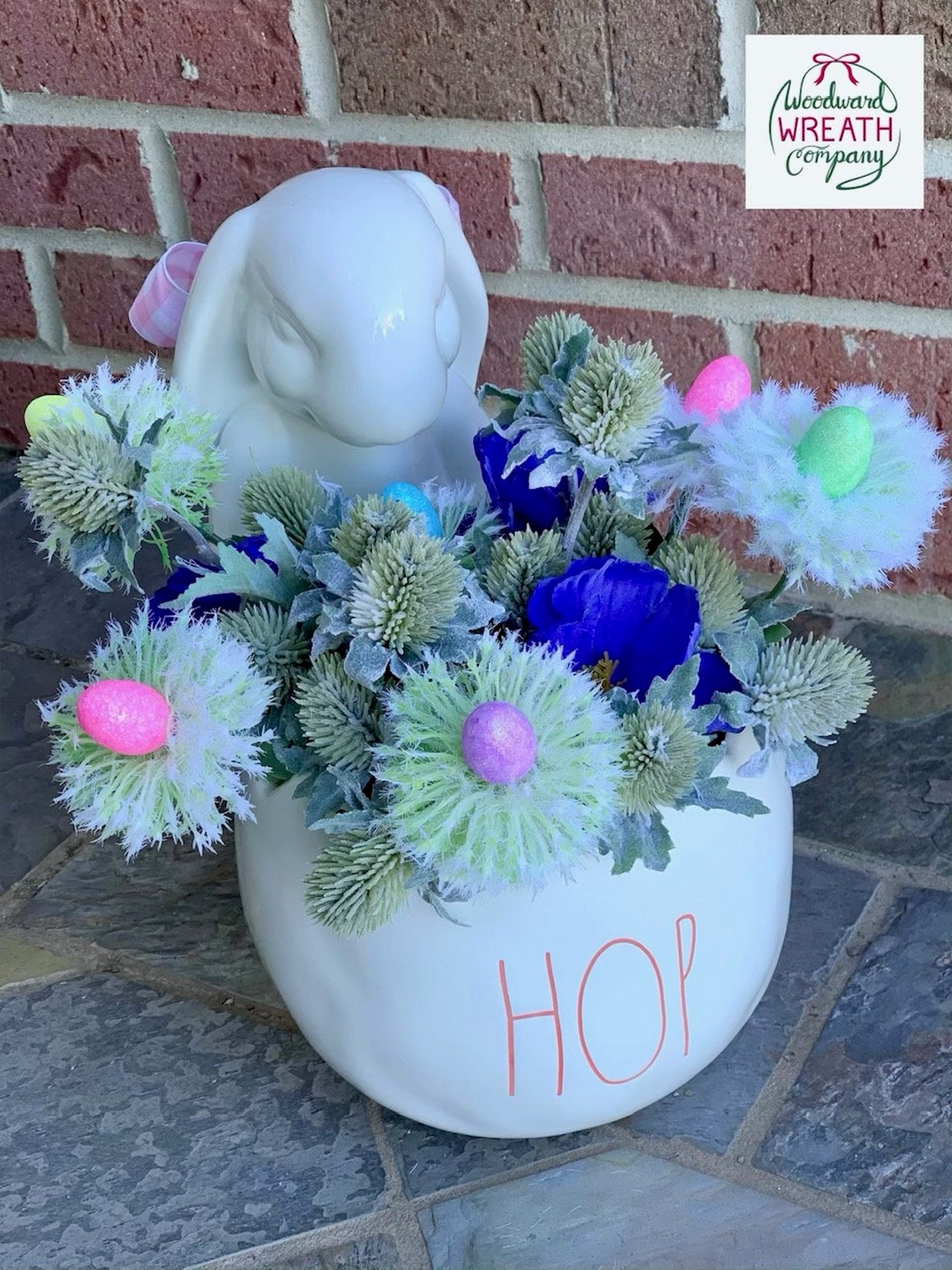 Rae Dunn Bunny Centerpiece Rae Dunn Easter Bunny Rae Dunn - Etsy