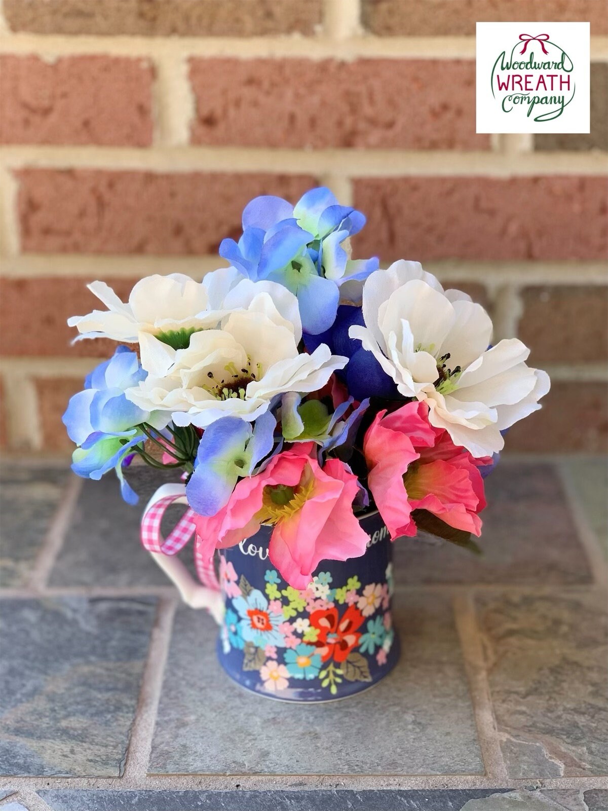 Mother's Day Bouquet Mug, Mother's Day Centerpiece, I Love You Mom Mug ...