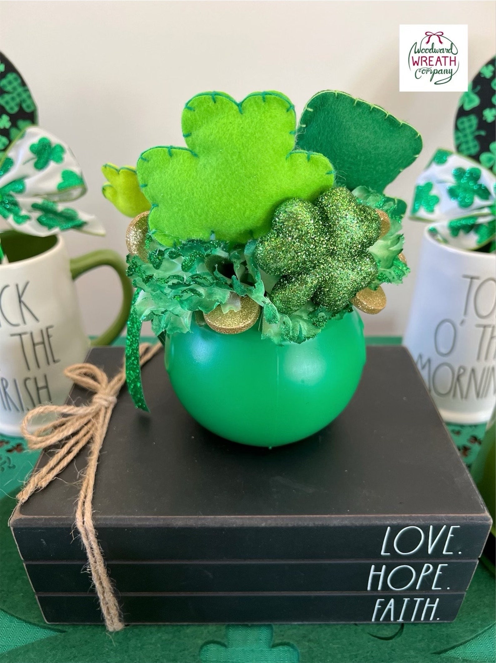 Pot of Gold St. Patrick's Day Pot of Gold Irish Shamrock - Etsy