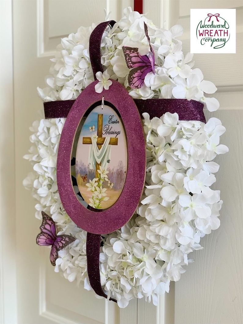 He is Risen Wreath Jesus Wreath Easter Religious Wreath | Etsy