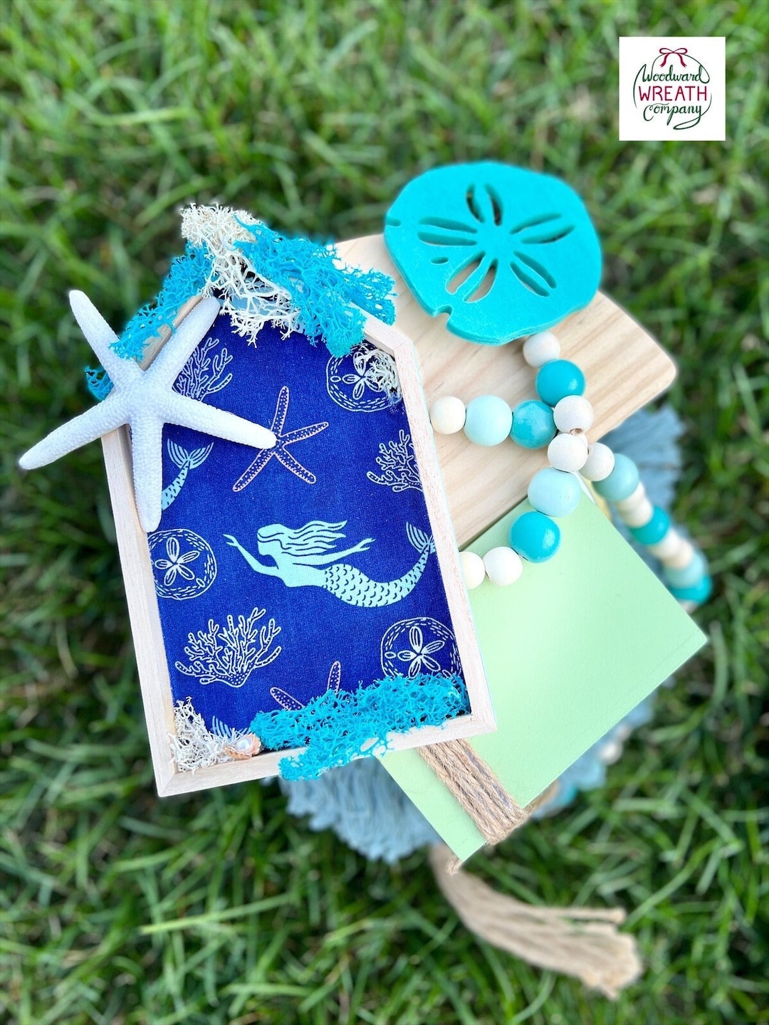 Mermaid Sign, Mermaid House, Mermaid Tiered Tray, Starfish Mermaid ...