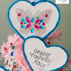 Mother's Day Gift Tags, Mother's Day Package Topper, Butterfly Gift ...