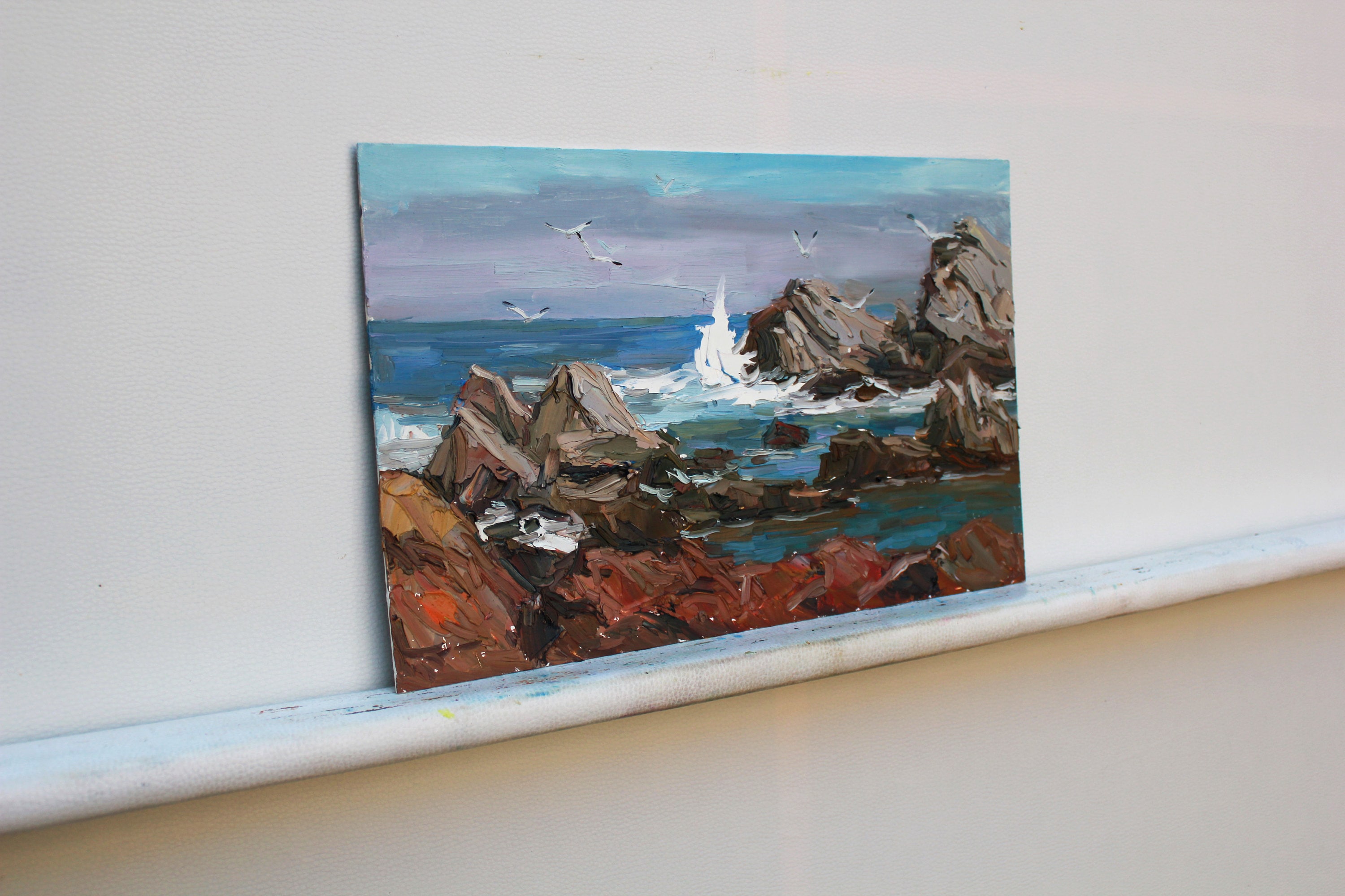 Sea Rocks Painting Rocks Rocks for Painting Sea Painting Oil - Etsy