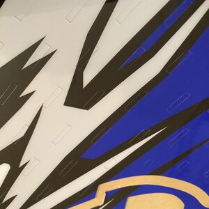 YAMAHA of TROY Factory Graphics Kit YZ125 YZ250 2002 2003 2004 2005 ...