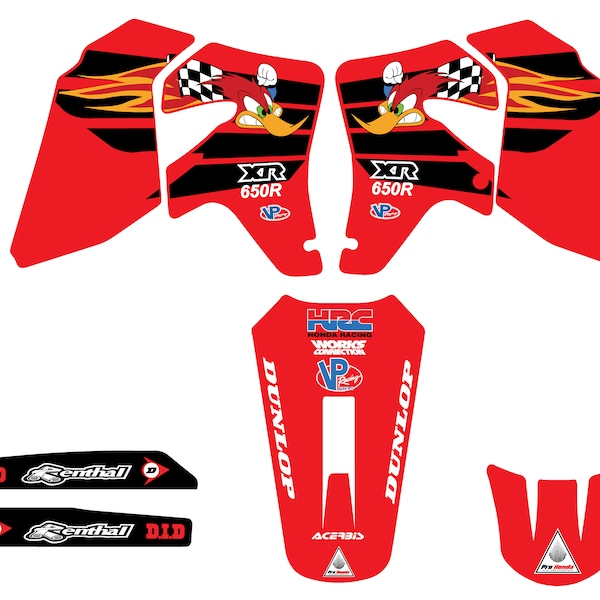 Honda Xr Tank Decal - Etsy