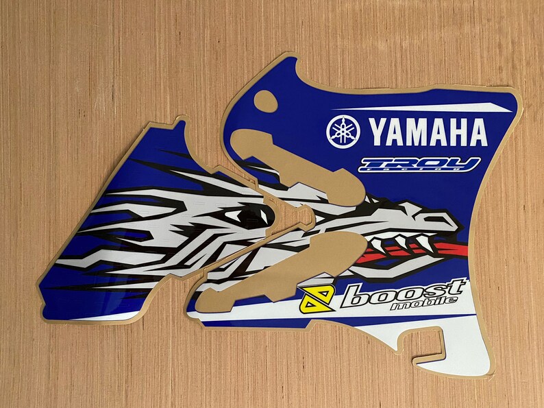 YAMAHA of TROY Factory Graphics Kit YZ125 YZ250 2002 2003 2004 2005 ...