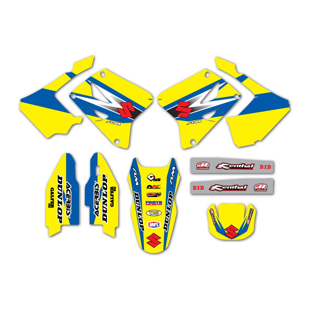Suzuki Gv 1200 Factory Decals