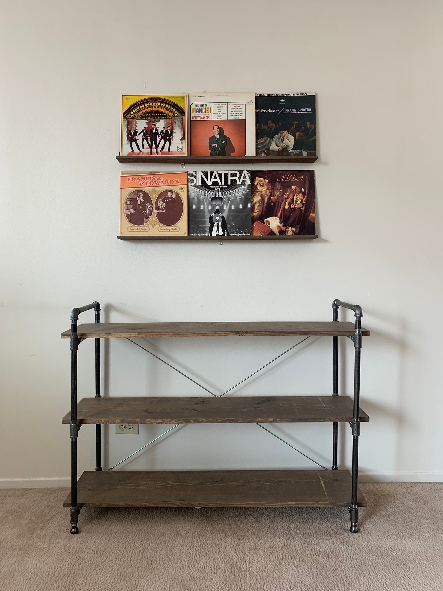 Industrial Pipe Console - Etsy