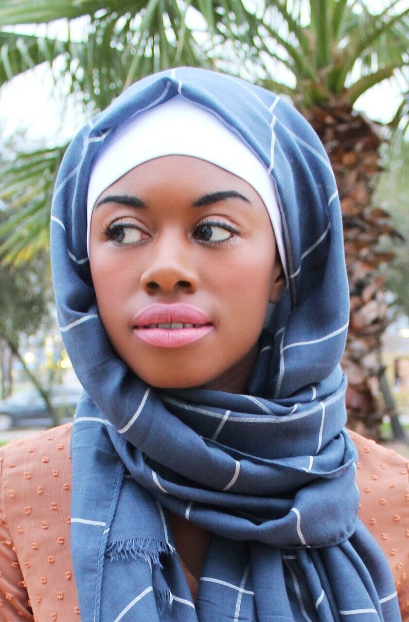 Plaid Hijab Scarf (many Colors) - Etsy
