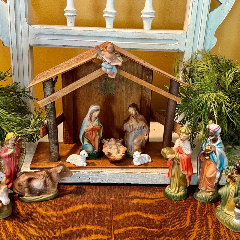 Vintage Nativity - Etsy