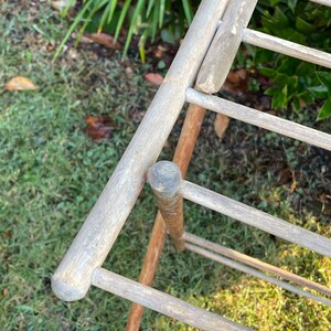 Vintage Drying Rack Collapsible Laundry Rack Wooden - Etsy