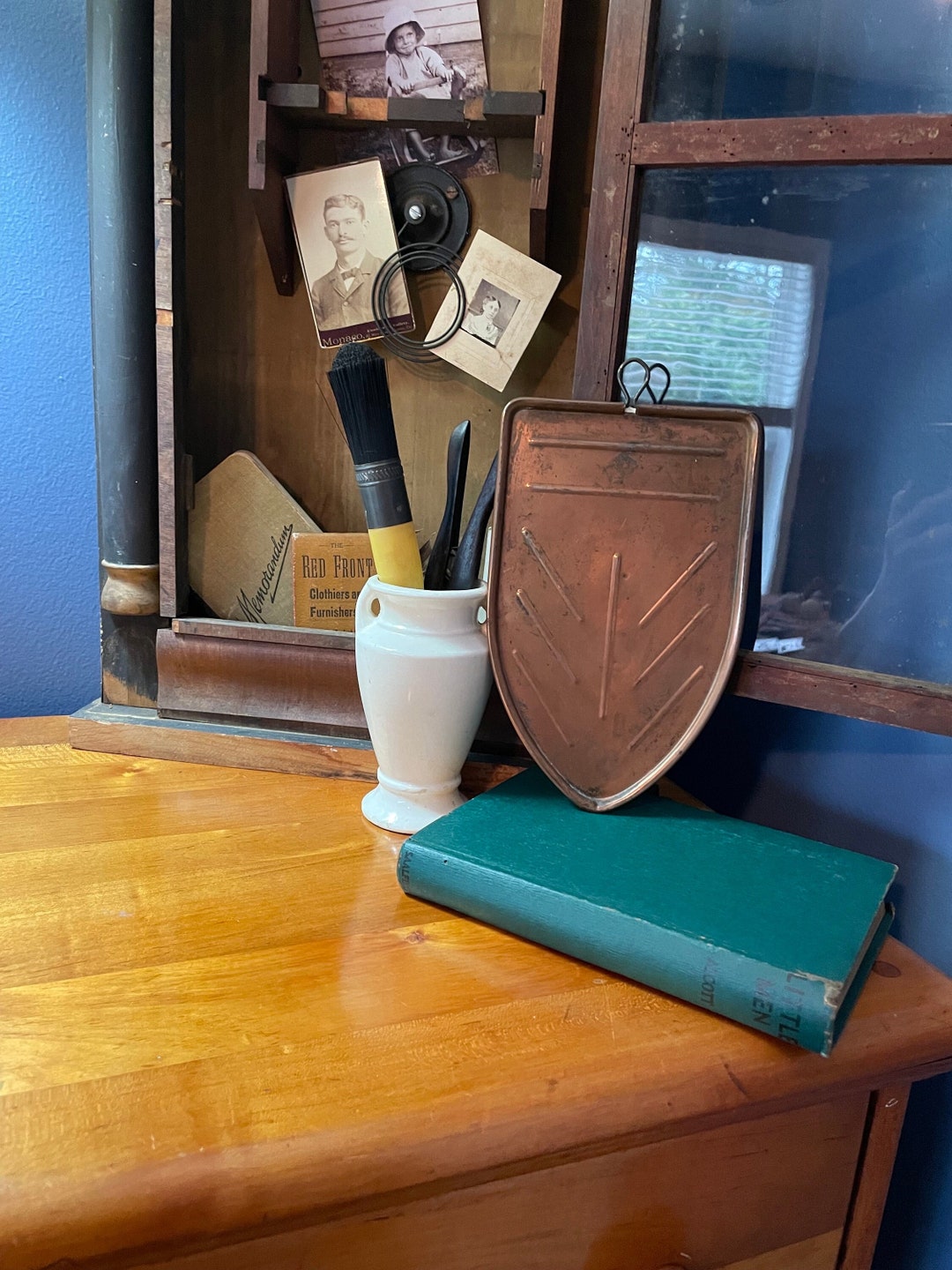 Unique Vintage Copper Iron Rest Laundry Room Decor Gallery Wall ...