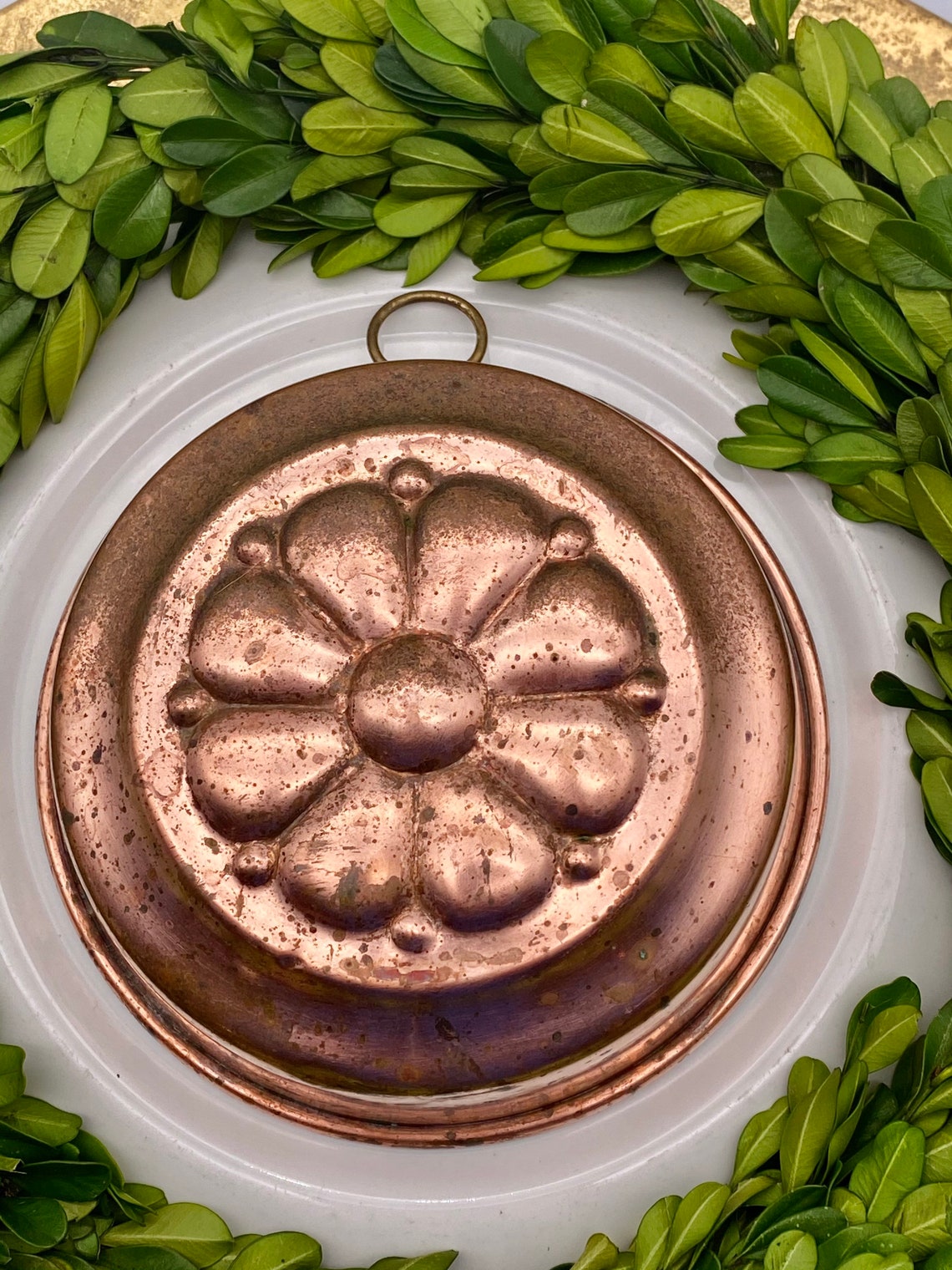 Mold Vintage Copper Wall Decor Made in Sweden Corbin - Etsy