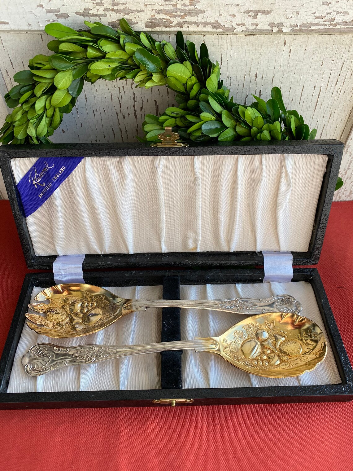 Silver Fruit Spoon Set Vintage Raimond Silver Plate Made - Etsy