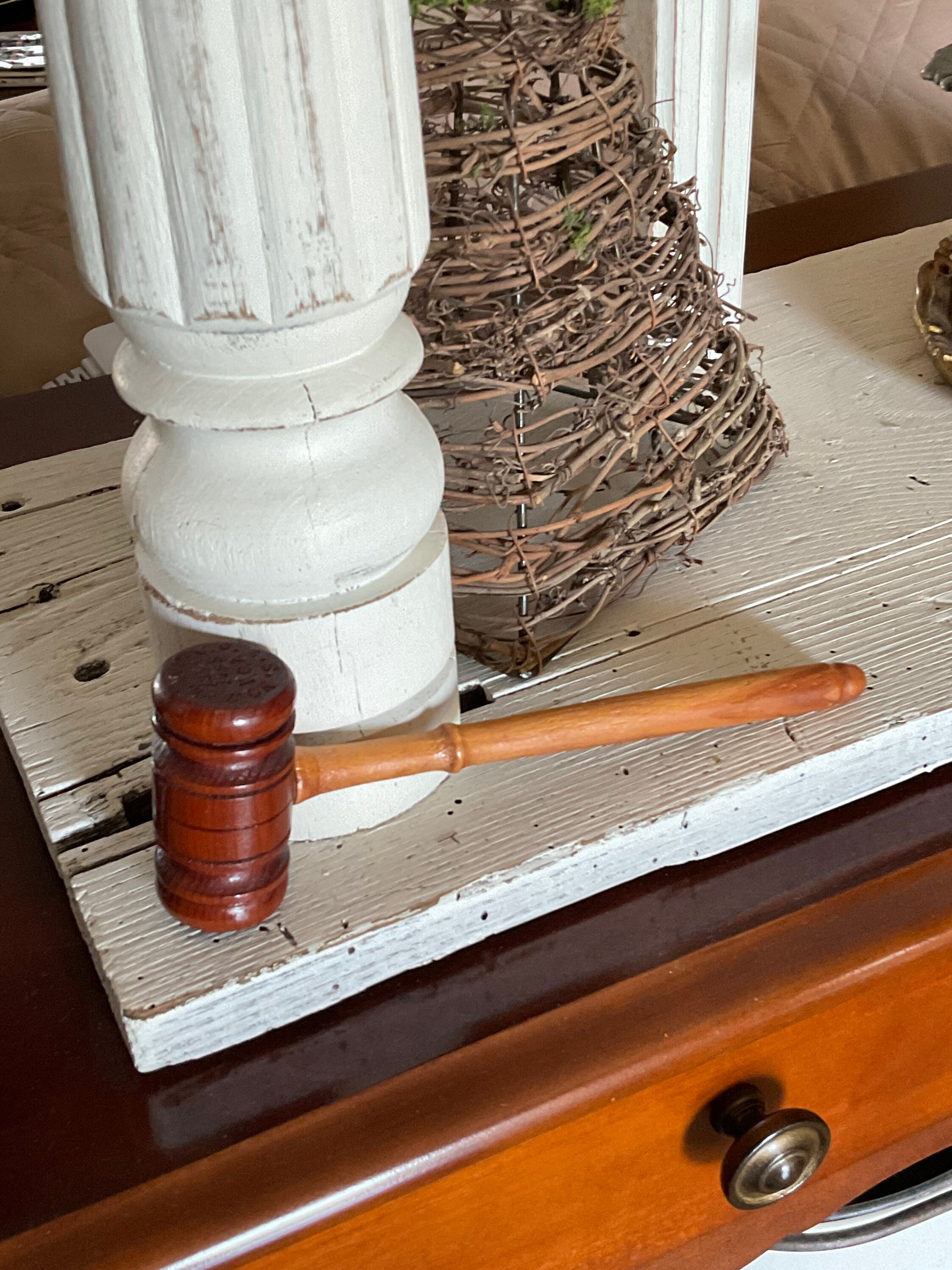 Vintage Wooden Gavel Auctioneer's Gavel Meeting Gavel | Etsy