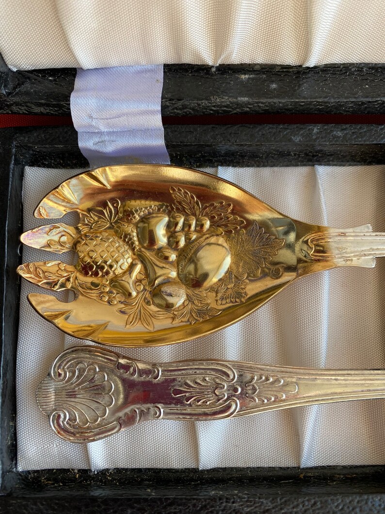 Silver Fruit Spoon Set Vintage Raimond Silver Plate Made - Etsy