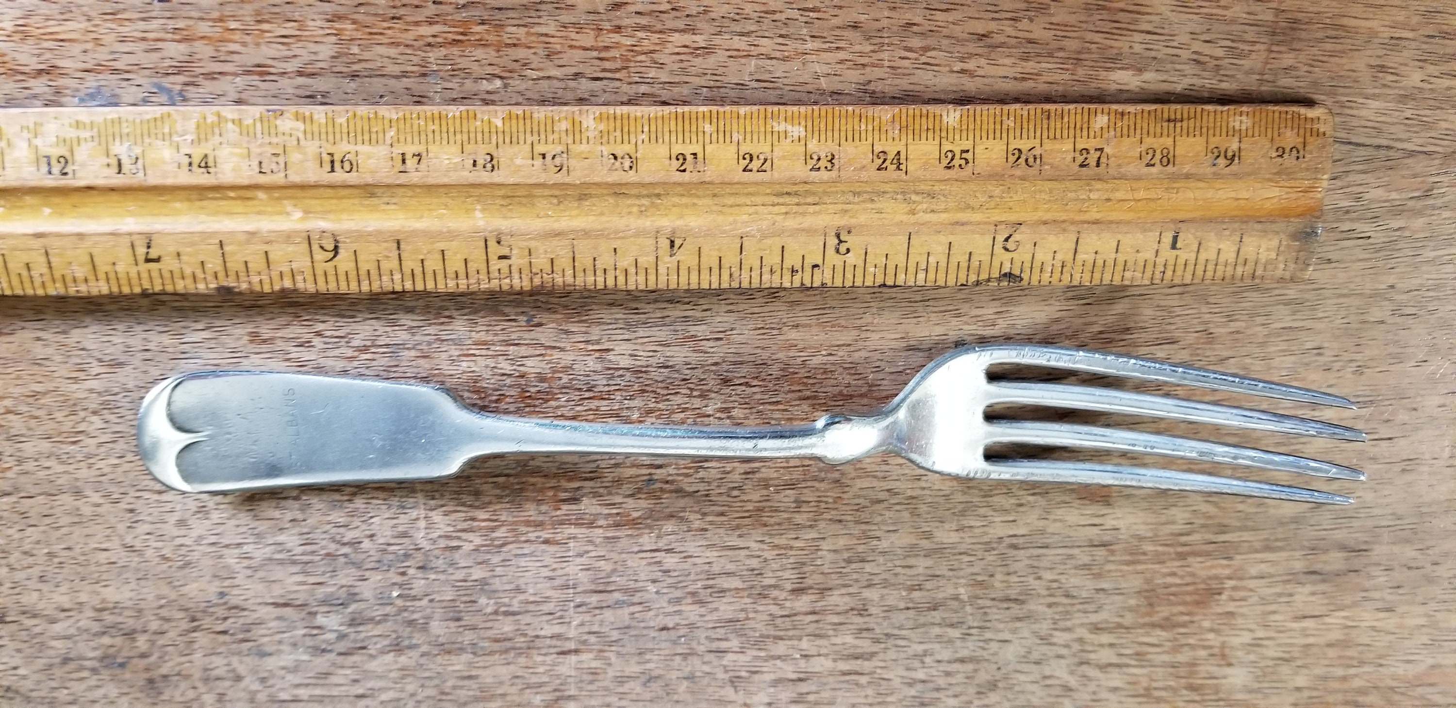 Antique 1847 Rogers Bros. A1 Silver Plate Fork marked St | Etsy