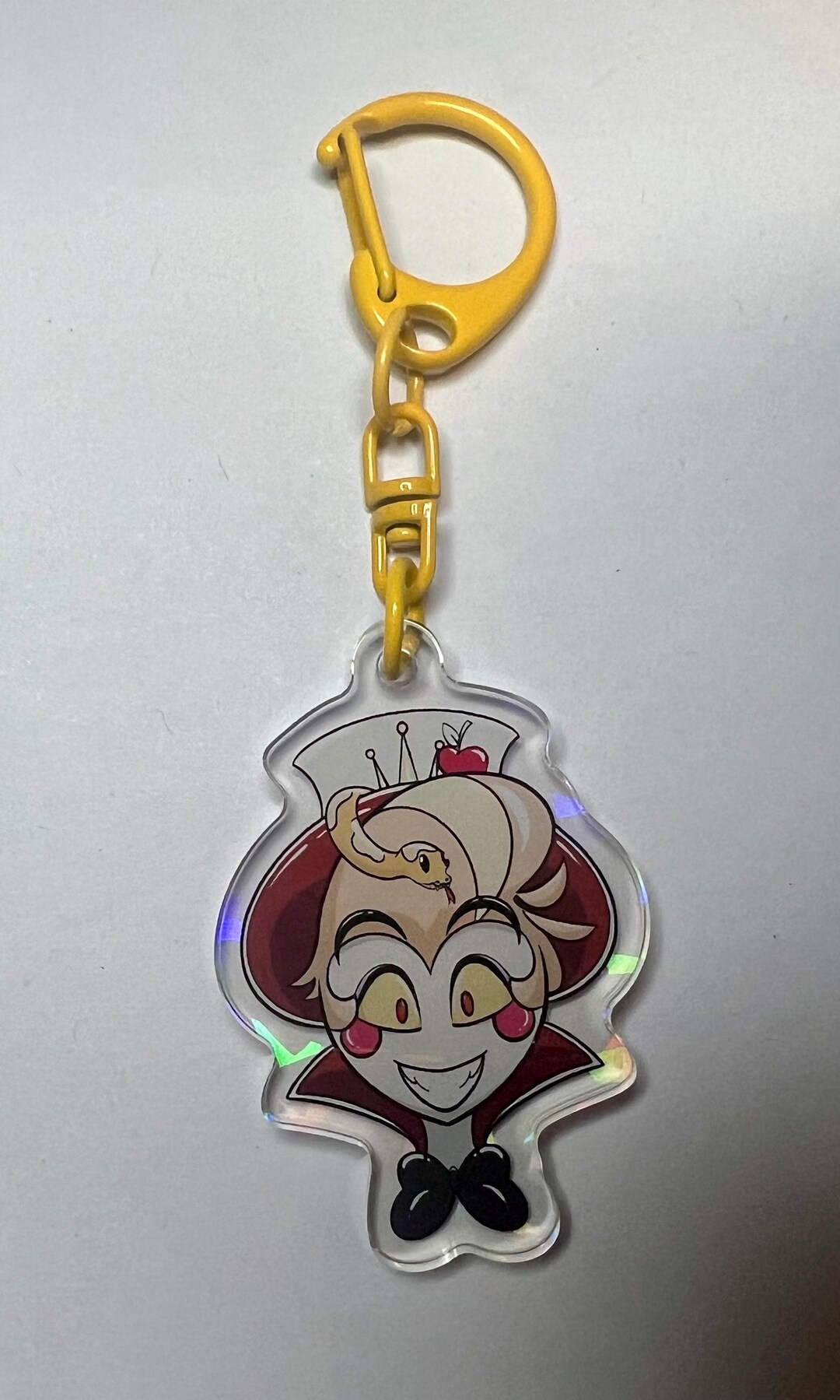 Double Sided Lucifer Lu Keychain - Etsy
