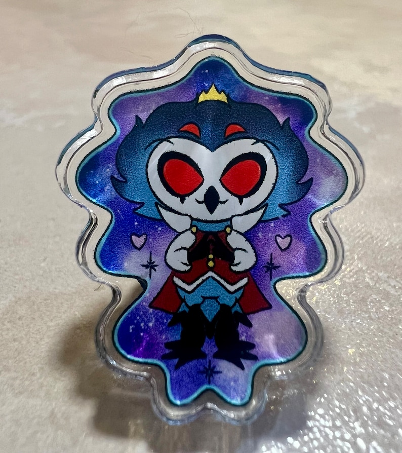 Stolas Child Mini Pin Helluva Boss - Etsy