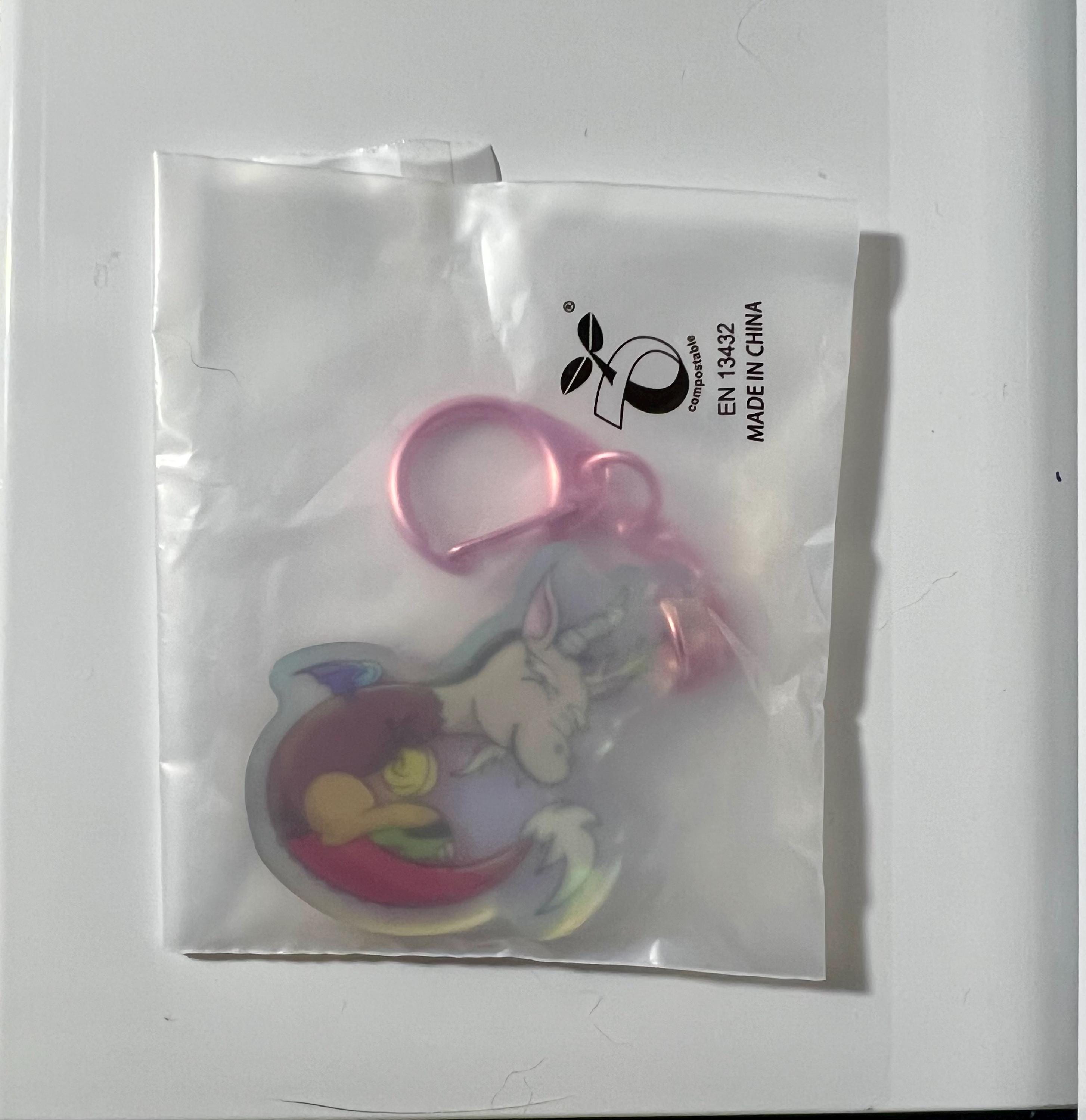 Double Sided Discord Draconequus Keychain - Etsy