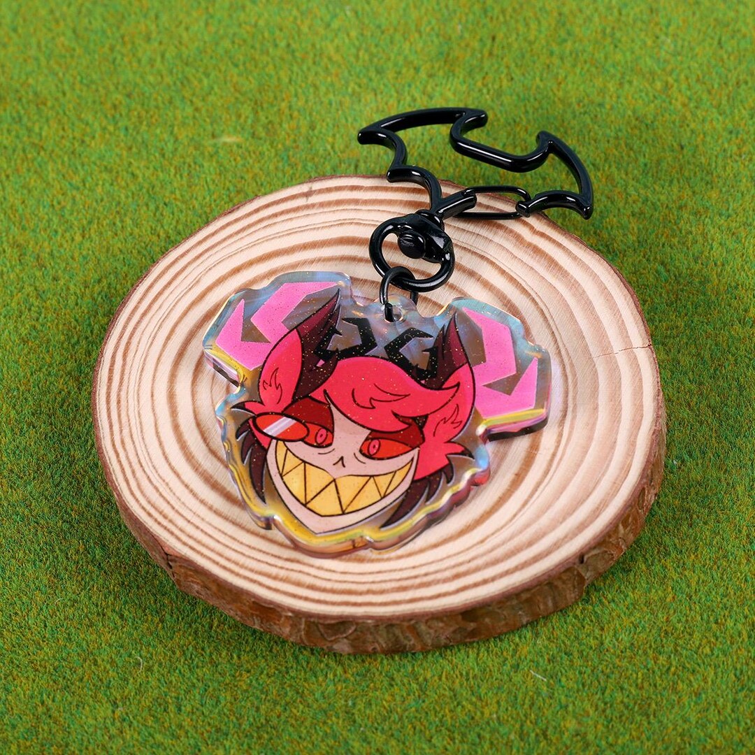 Evil Alastor Deer Keychain - Etsy