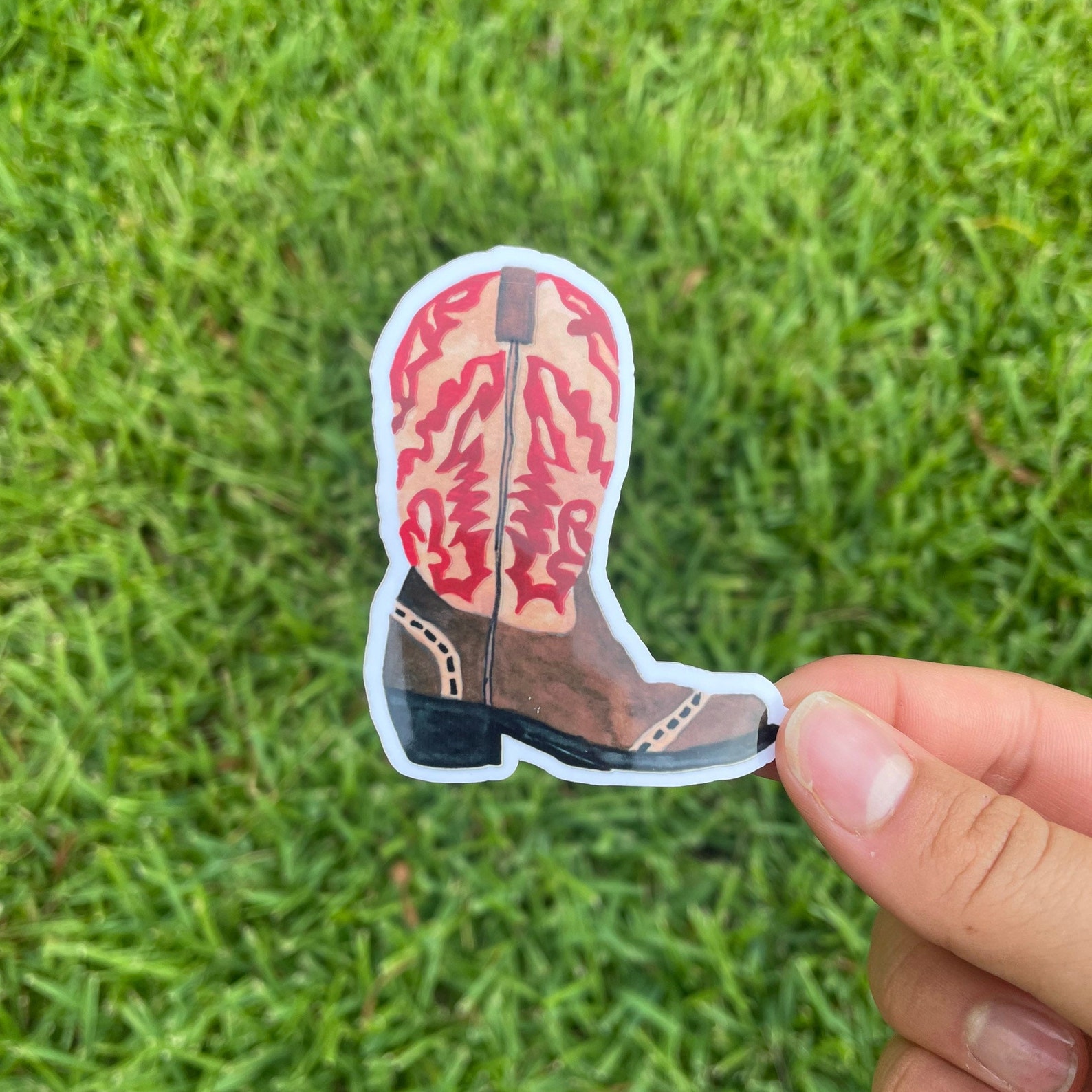 Western Boot Magnet Texas Country Magnet Southern Magnet Rustic ...