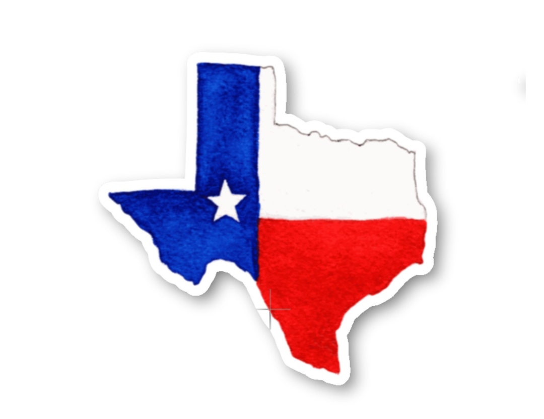 Lone Star State Texas Sticker - Etsy