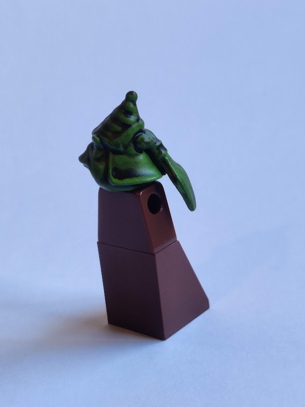 CUSTOM Lego Star Wars Boss Nass, HEAD ONLY Male Ankura Gungan. He Was ...