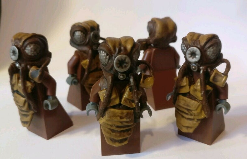 CUSTOM Lego Star Wars Zuckuss Bounty Hunter Gand - Etsy
