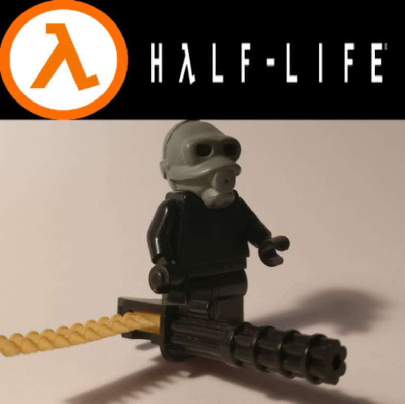 Lego Half Life Custom Combine Elite Overwatch Soldie (HEAD ONLY) - Etsy
