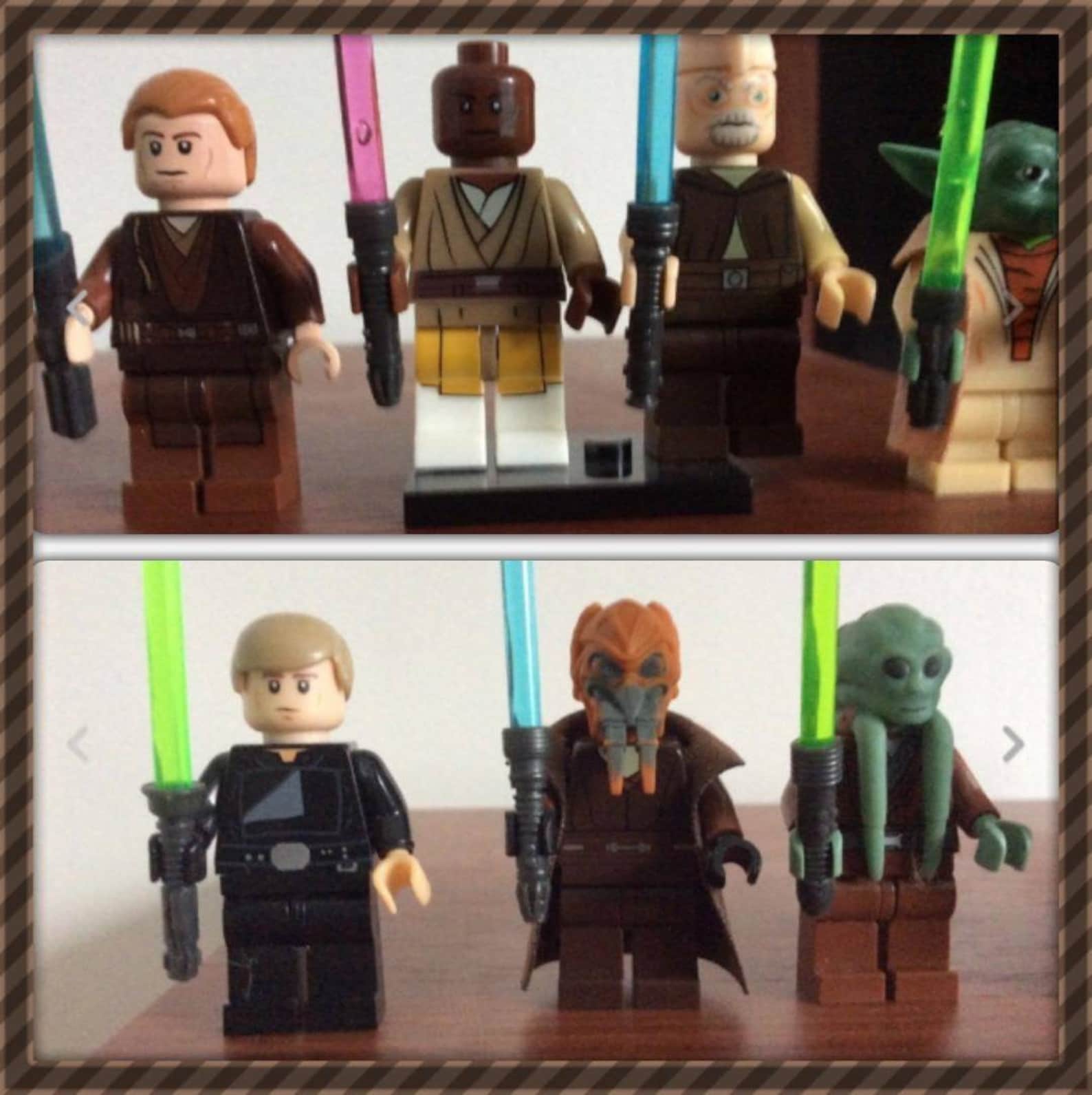 CUSTOM Lego Star Wars Lightsaber Jedi X15 - Etsy