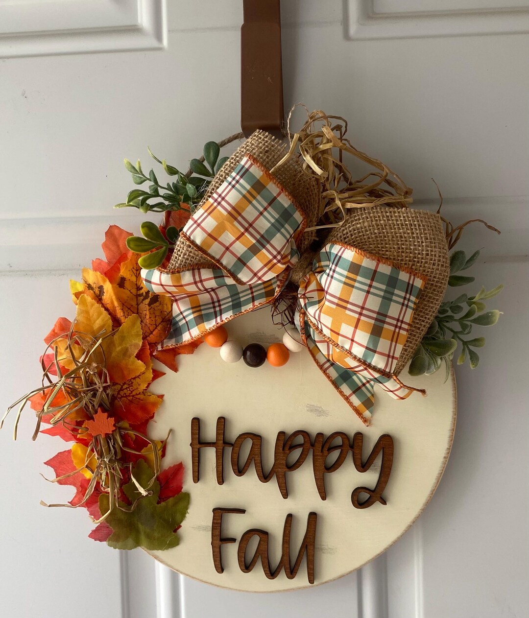 10” Fall Door Sign - Etsy