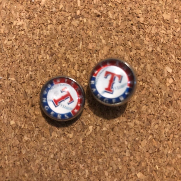 Texas Ranger Earrings - Etsy